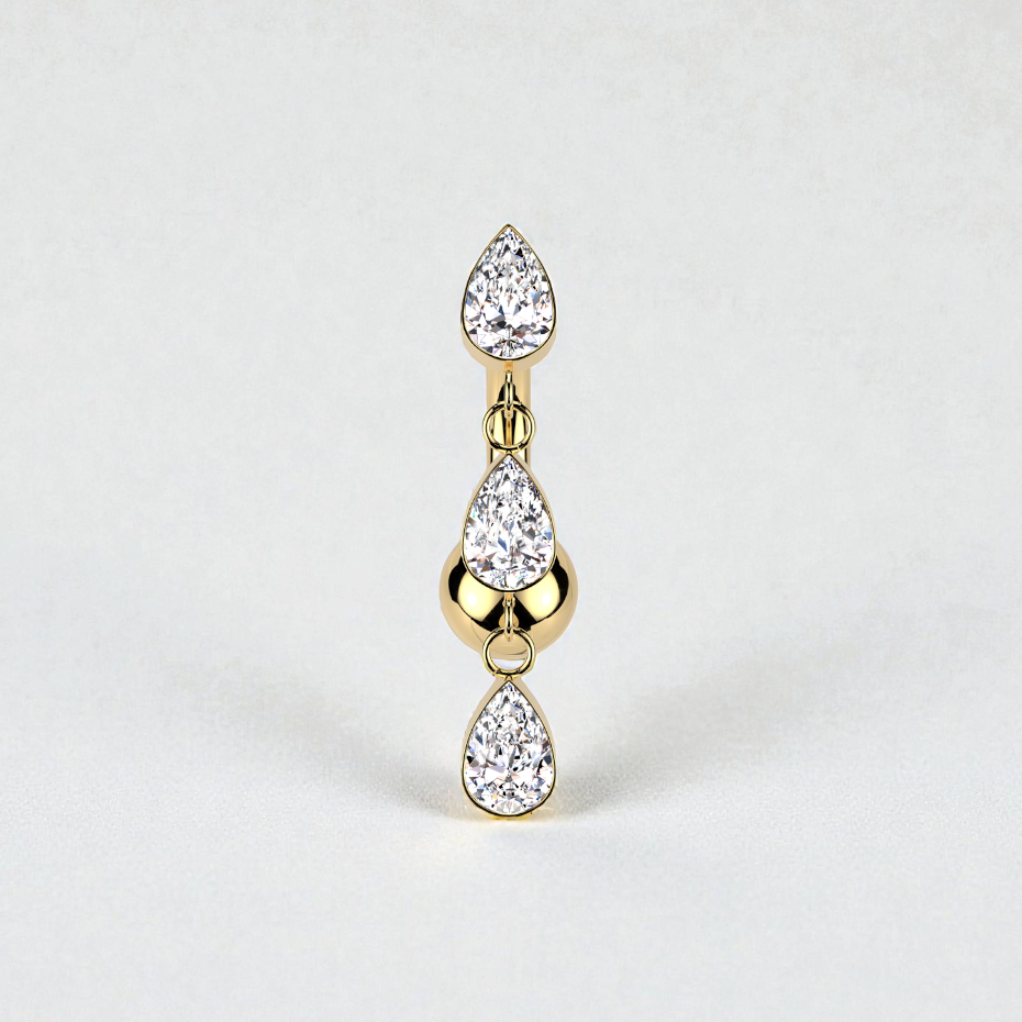 Valora Tears Belly Button Ring – Elara Body Jewelry